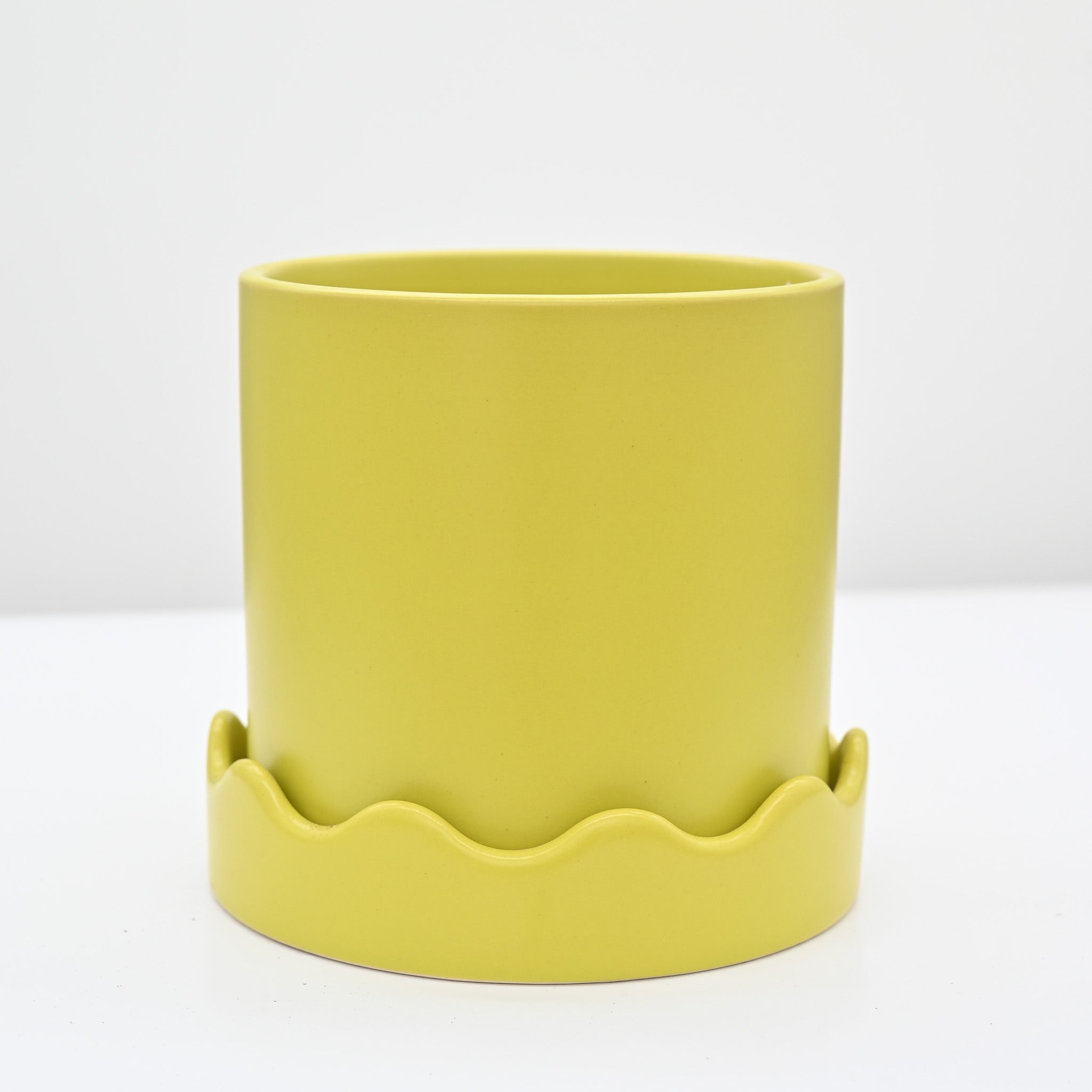 Wavy Gravy Planter in Yellow – The Groovy Plants Ranch LLC
