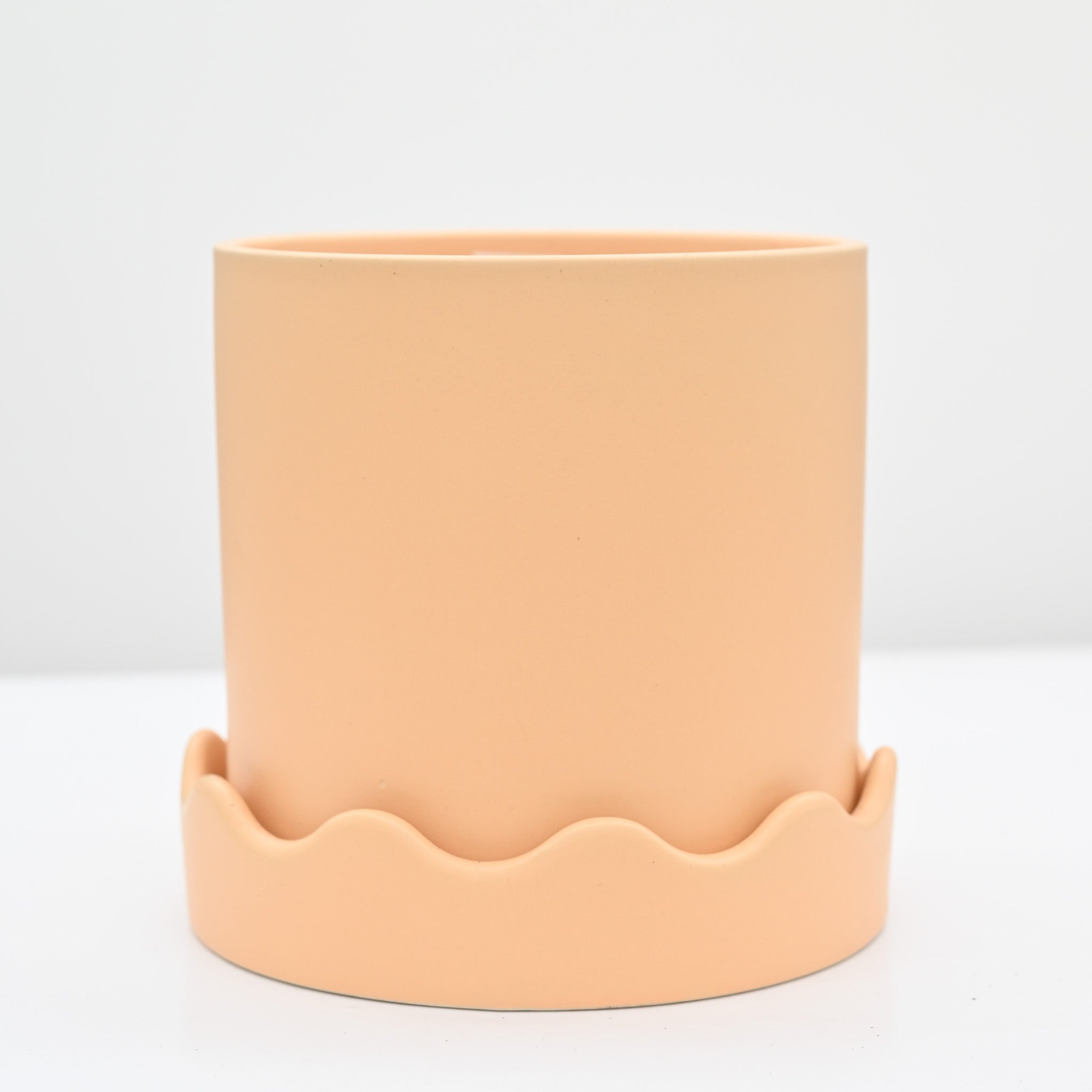 Wavy Gravy Planter in Peach – The Groovy Plants Ranch LLC