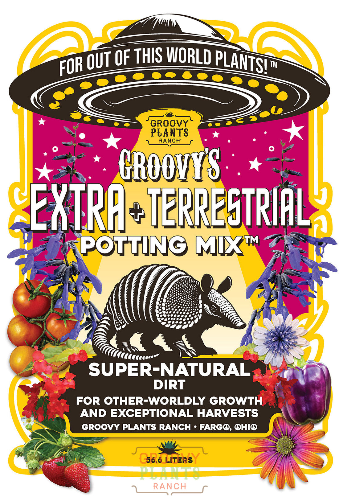 Groovy's Extra Terrestrial : All-Organic Potting Mix – The Groovy Plants Ranch LLC